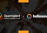 HelloAsso s’engage avec Opentalent dans une nouvelle dynamique au service des acteurs culturels ...